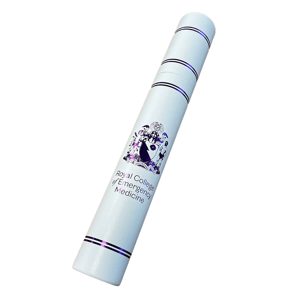 Certificate Scroll Holder – Royal College of Emergency Medicine Shop