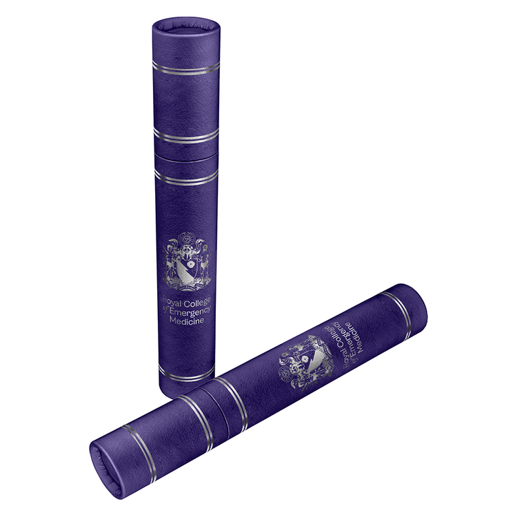 Certificate Scroll Holder – Royal College of Emergency Medicine Shop